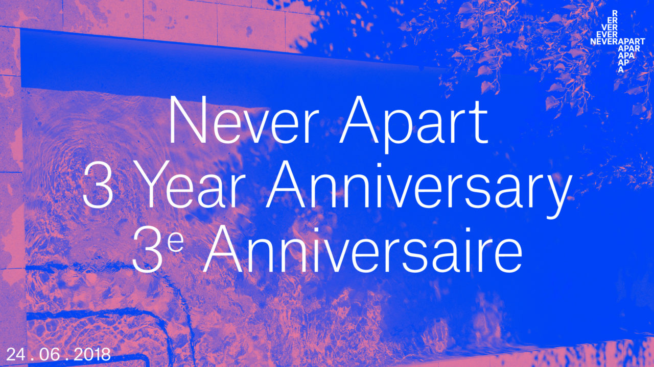 Never Apart 3 Year Anniversary Never Apart