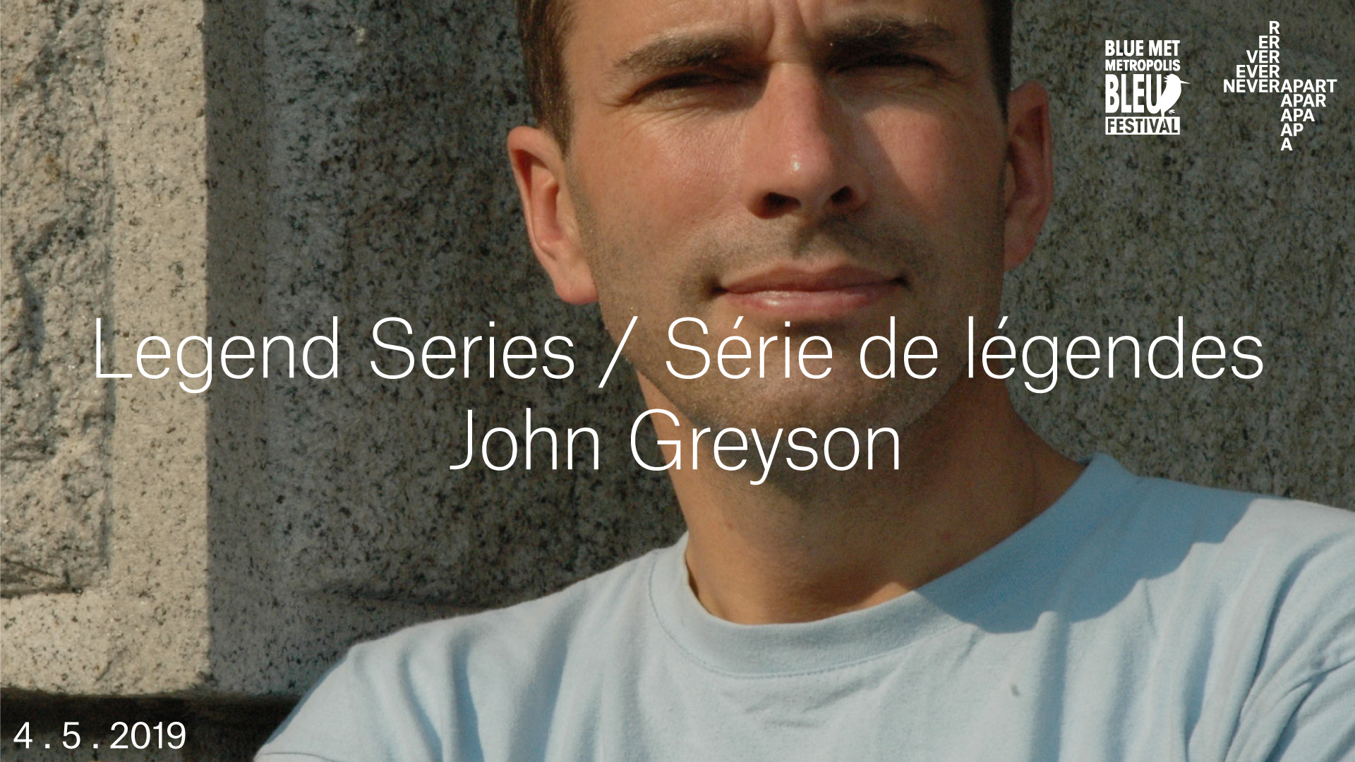 Never Apart Legend Series: John Greyson : Never Apart